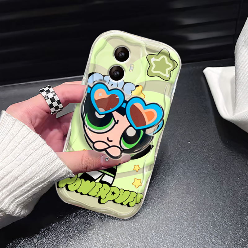 AMORVOR for Samsung A12 M12 Back Cover With Holder Powerpuff Girls ...