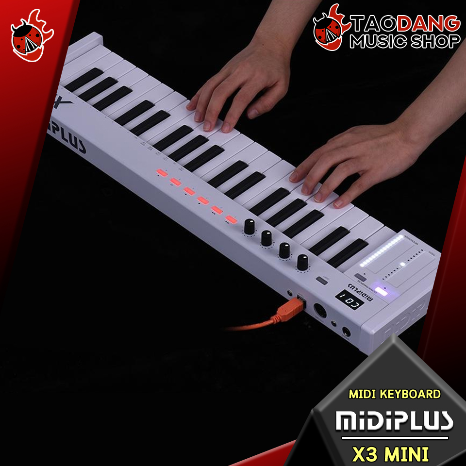 กทม.ปริมณฑล ส่งGrabด่วน มิดิคีย์บอร์ด Midiplus X6 Mini X4 Mini X3 Mini X2 Mini ฟรีของแถม ผ่อน0 ...