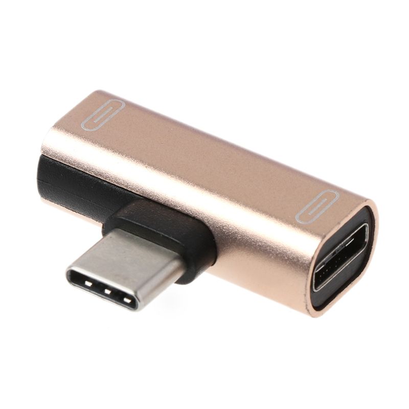 【InnovateWorld】Dual Type C USB-C Earphone Headphone Audio Charging Charger Adapter Splitter ...