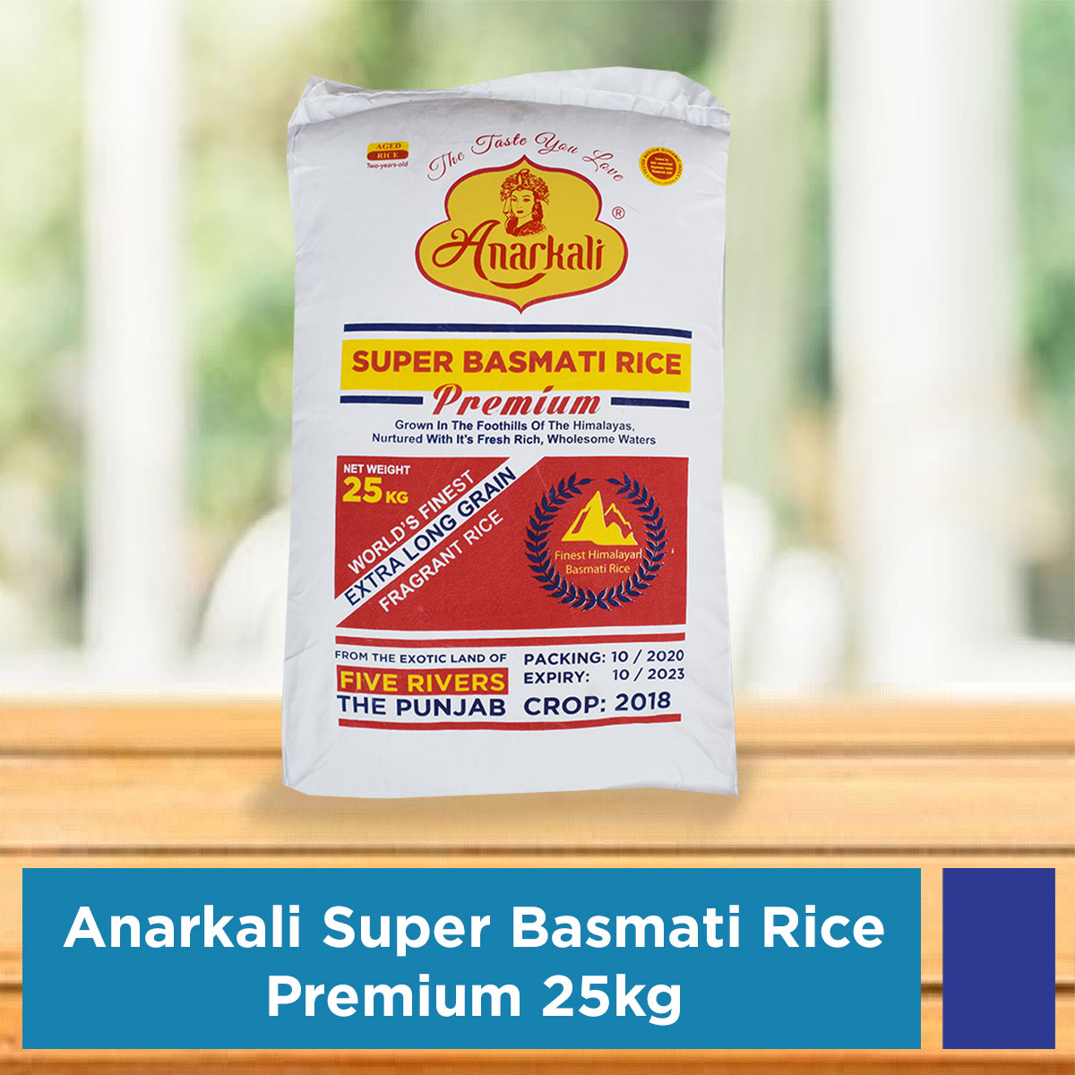 Anarkali Super Basmati Premium Rice 25KG | Lazada Singapore