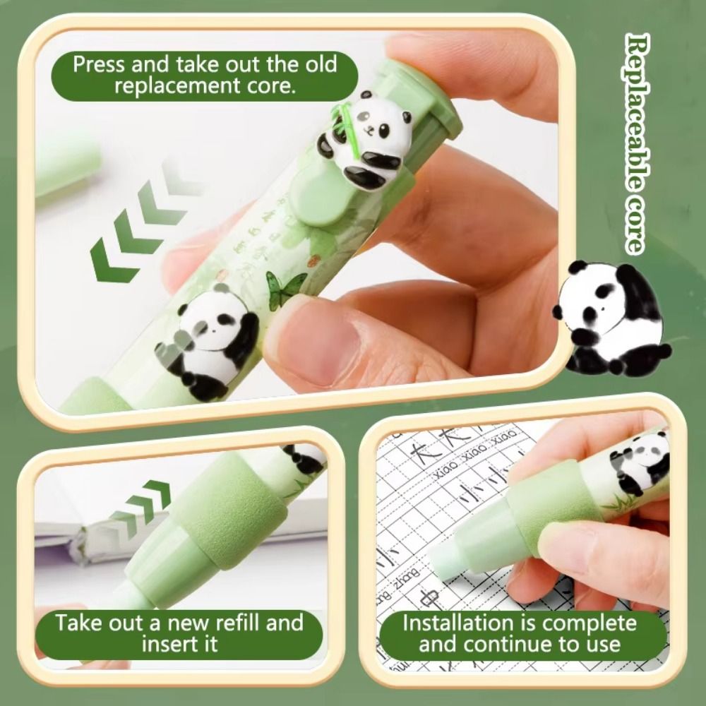 Cute Traceless Capybara Eraser Portable Retractable Push Pull Eraser ...