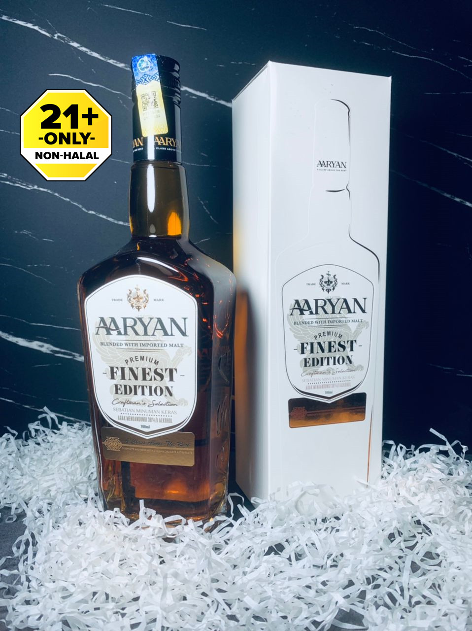 Aaryan Blended With Imported Malt ''Whisky/VSOP'' (700ml/350ml) | Lazada