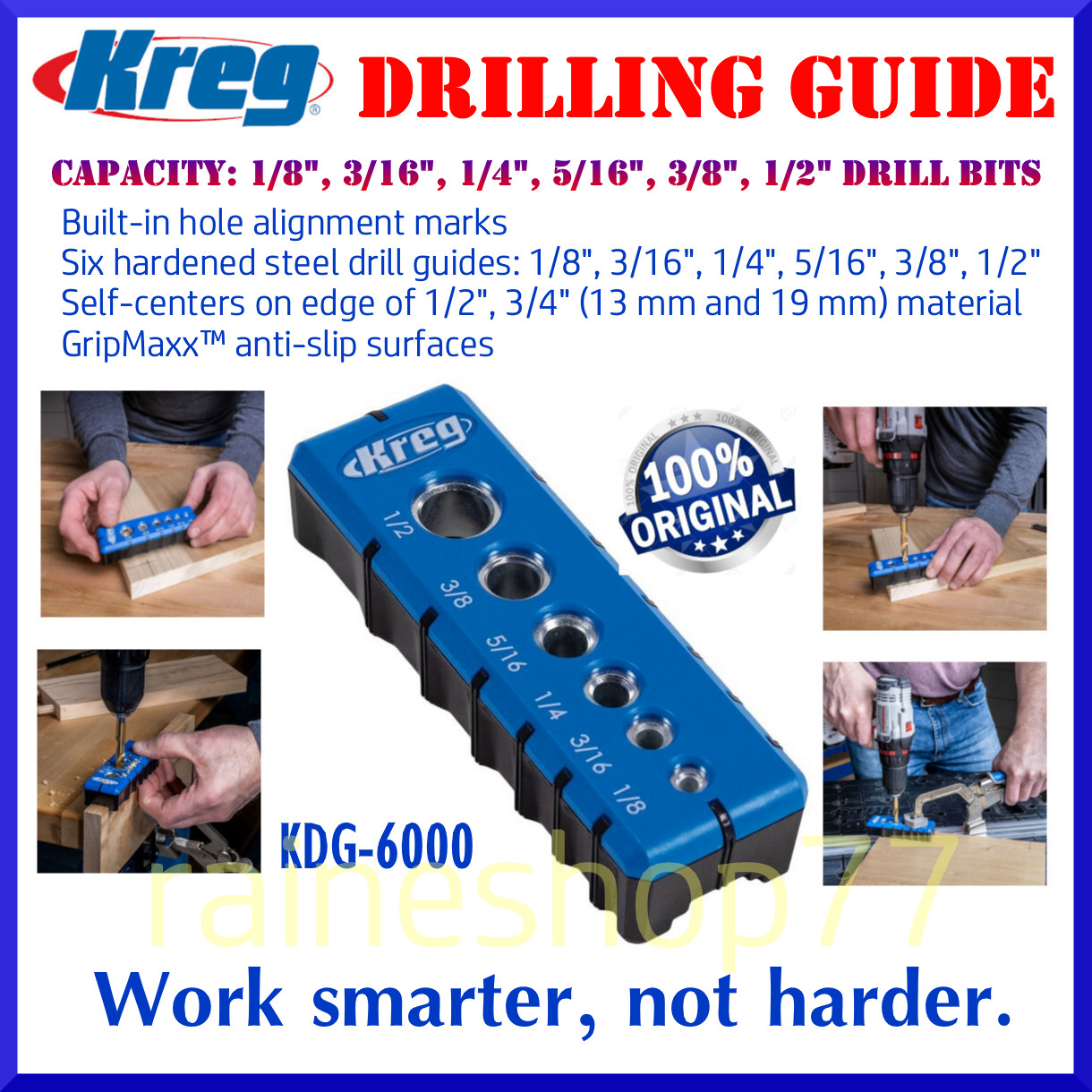 Kreg Drilling Guide Drill Guide | Lazada PH
