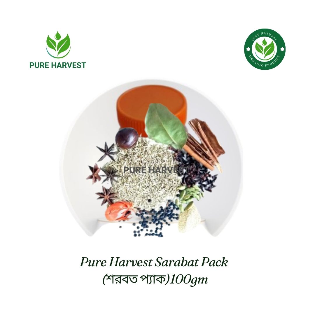 Pure Harvest Sarabat Pack (শরবত প্যাক) - 100gm | Daraz.com.bd