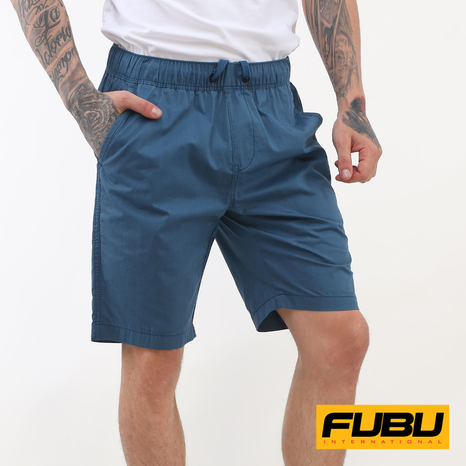 Fubu Easy Short FSB09-0045 (Mallard Blue) | Lazada PH
