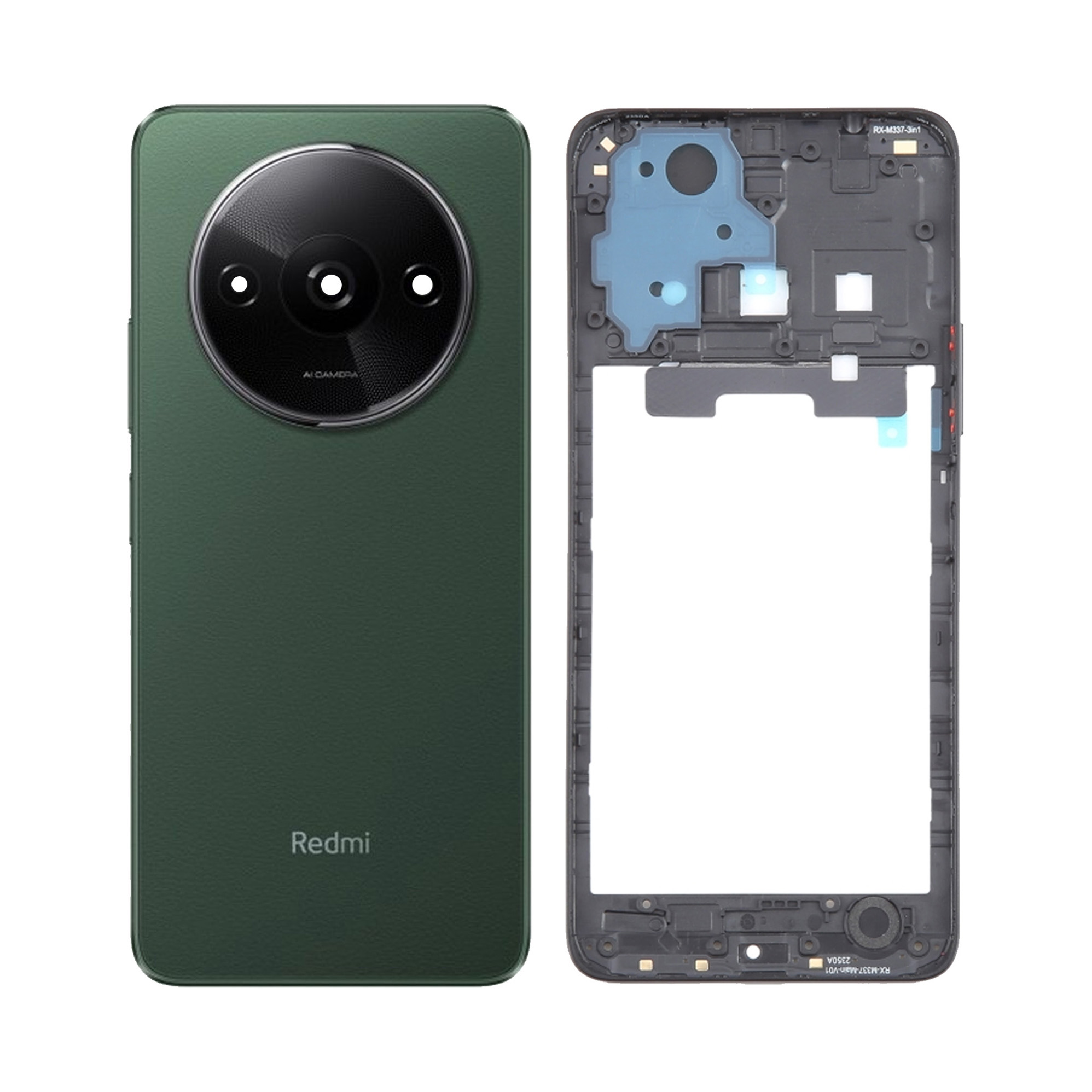 Xiaomi Redmi A3 Rear Complete Body Casing Housing Replacement A+ ...