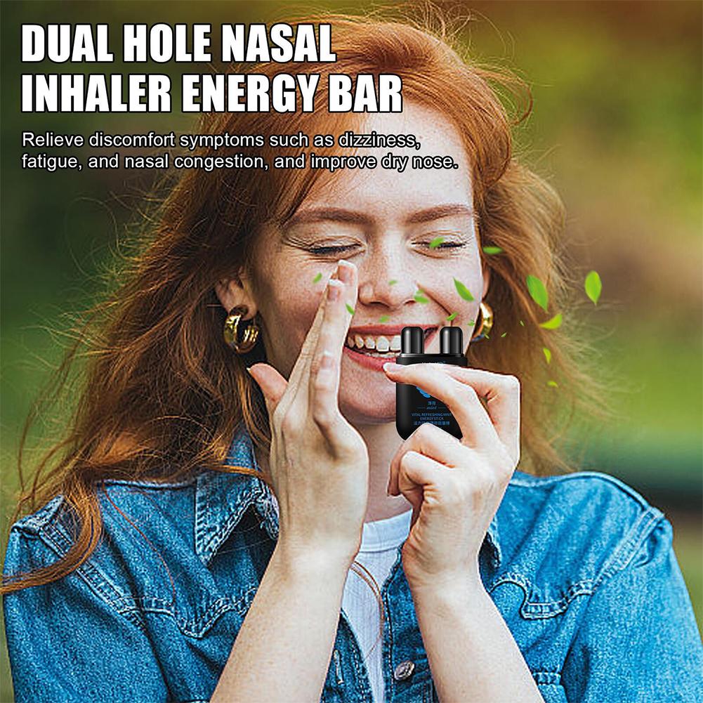Nasal Inhaler Essential Oils Energy Bar Natural Aromatherapy Inhaler ...