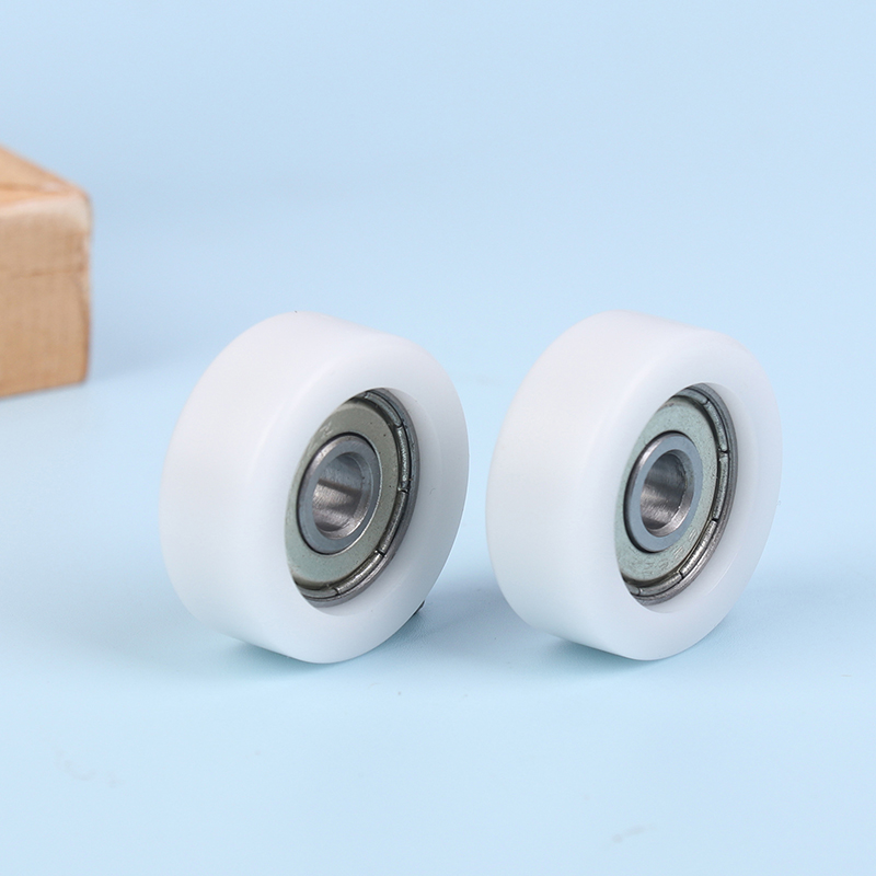 6*26*10mm Plastic Nylon Pulley POM Roller Ball Bearing Pulley Sliding ...