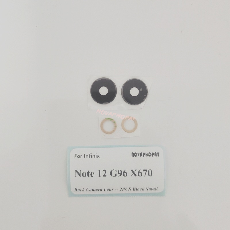 Novaphopat Back Rear Camera Glass Lens Glass Panel Cover For Infinix ...