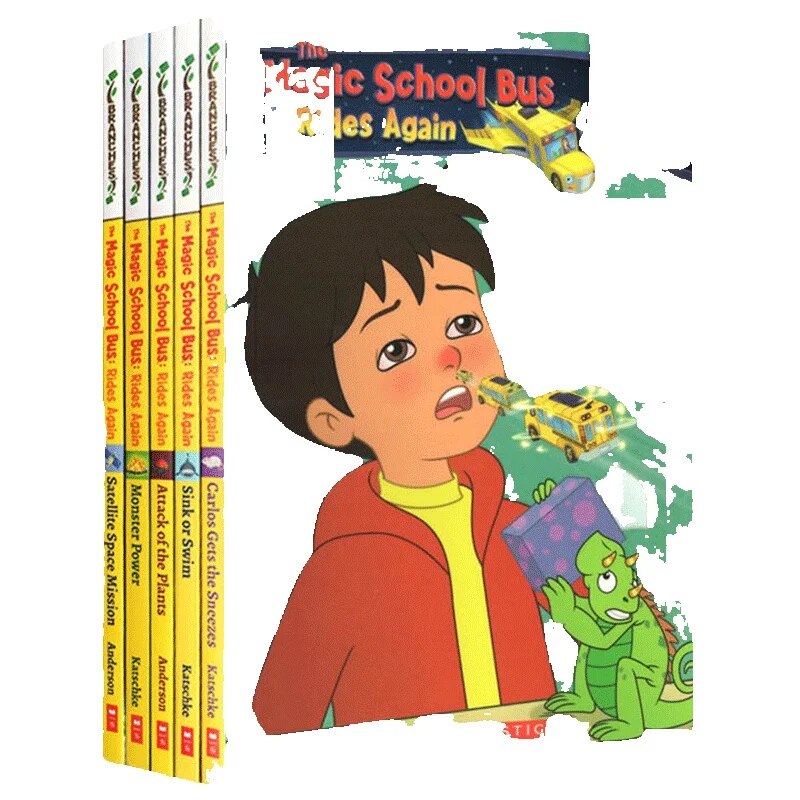 Magic School Bus Carlos 正版 The Magic School Bus Rides Again Carlos