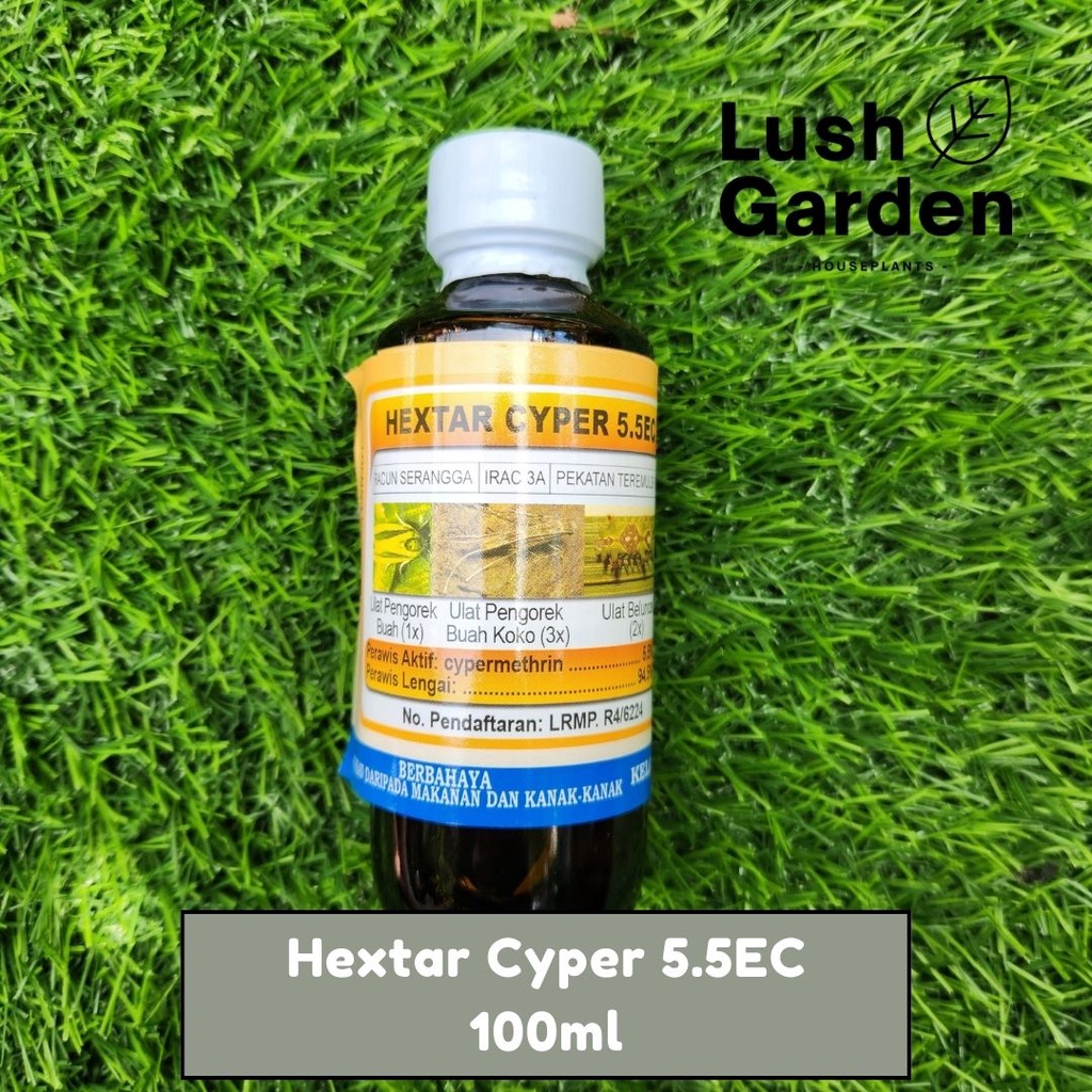 Hextar Cyper 5.5EC 100ML Cypermethrin / Racun Serangga / Kumbang Tanduk ...
