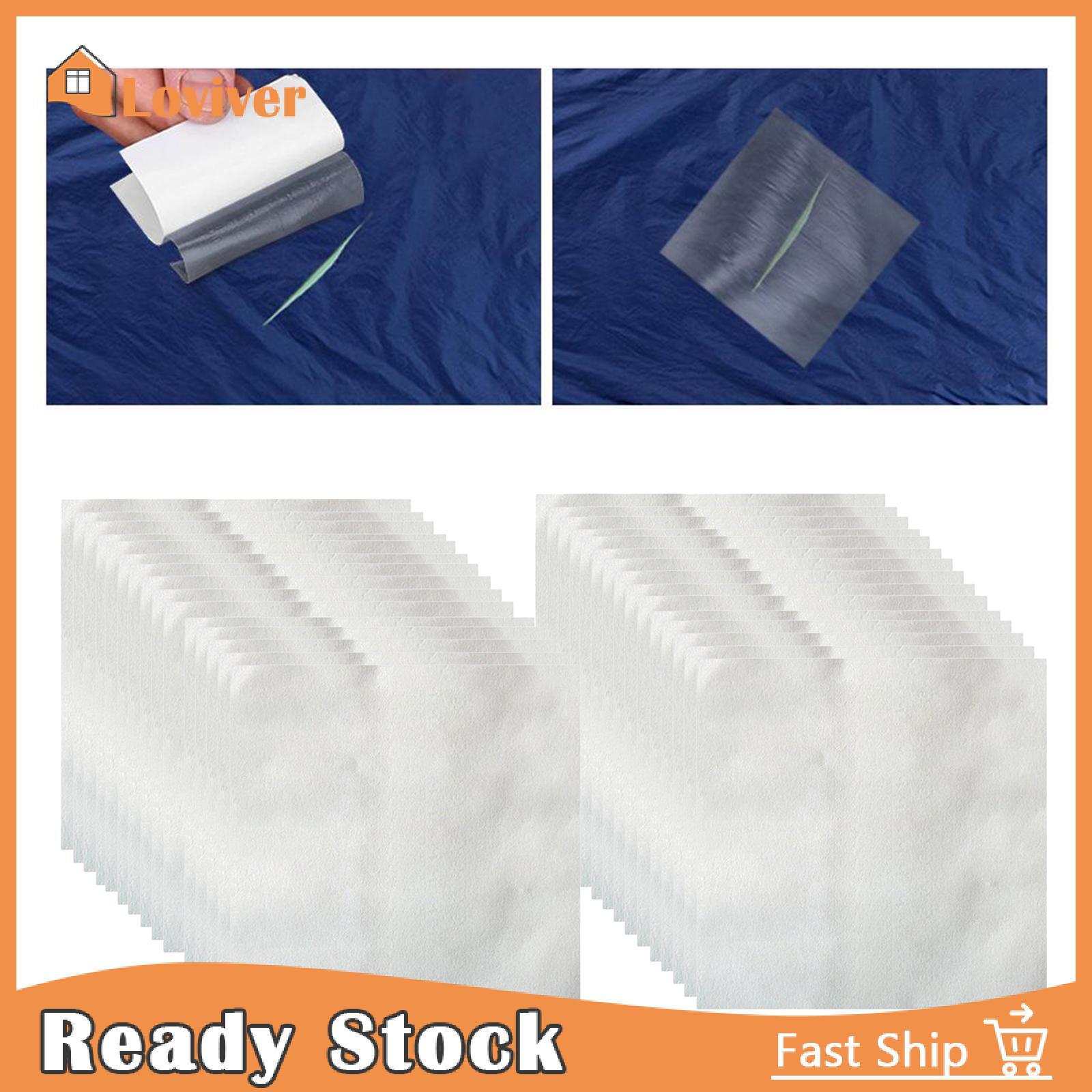 Loviver 20/30 x Inflatable Swimming Pool Puncture Repair Patch Hot Tubs ...