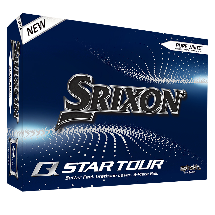 ลูกกอล์ฟ Srixon Q star tour4 ( 1 กล่องมี 12 ลูก) Q-STAR TOUR GOLF BALLS ...