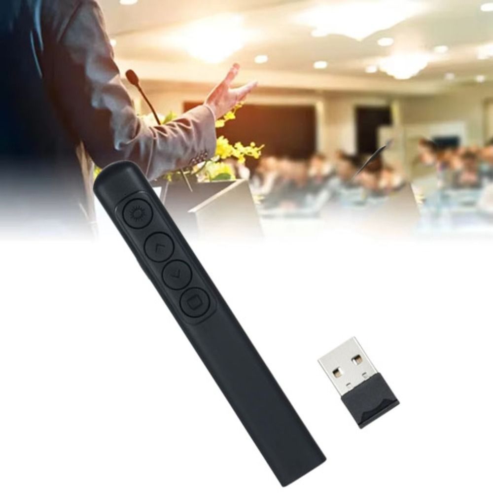 Multimedia Page Turner 2.4GHz Wireless Presentation Clicker Charging ...