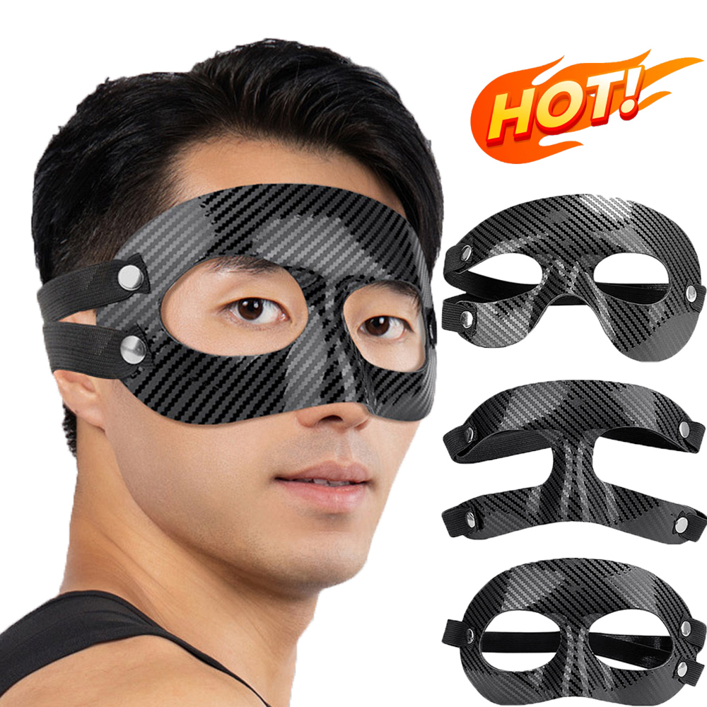 Half Sports Face Mask Protective Athletic Facial Cover Adjustable ...