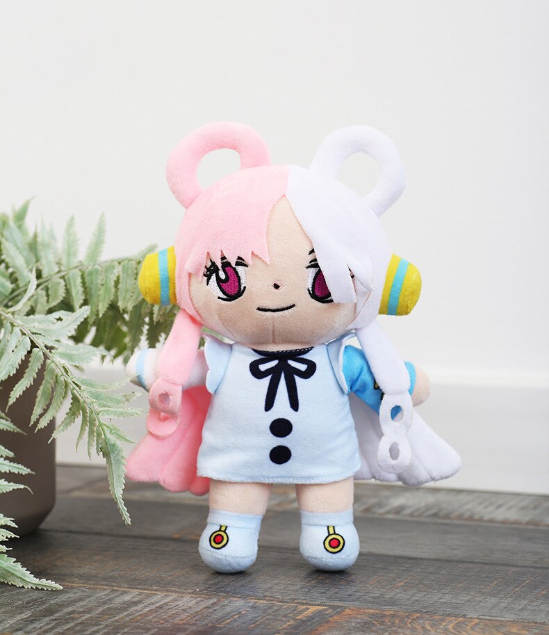 One Piece Film Red Uta Shanks Plush Toys Anime Peripheral Red-Haired ...