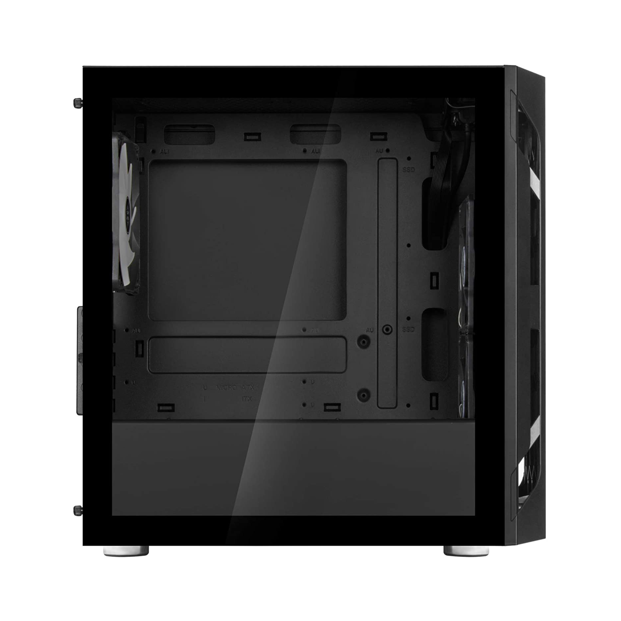 CASE SILVERSTONE FARA H1M PRO TG (BLACK) MICRO ATX - COMMA - MixASale