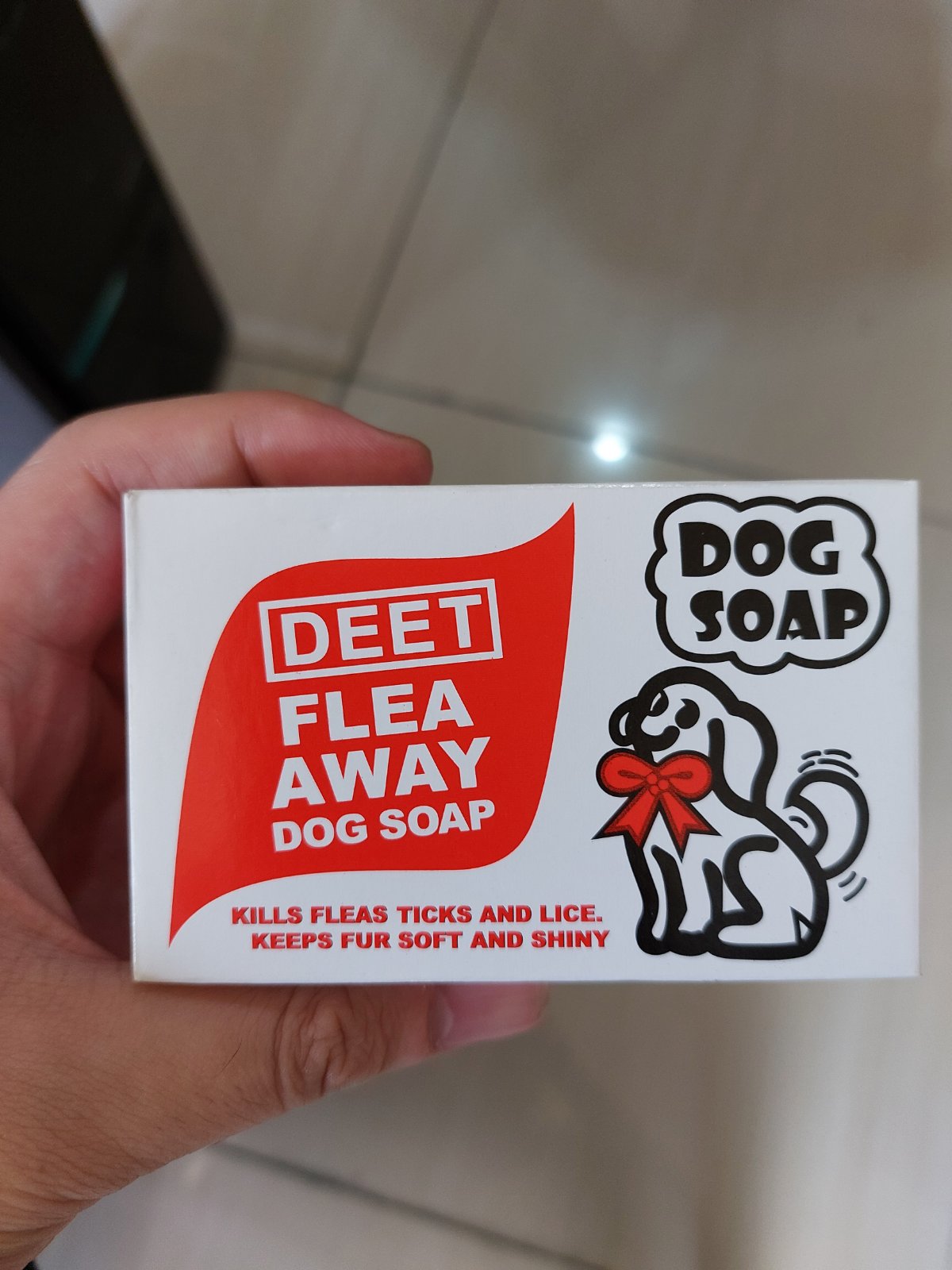 Deet Flea Away Dog Soap 90grams (Anti Flea / Kuto /Lice / Pulgas ...