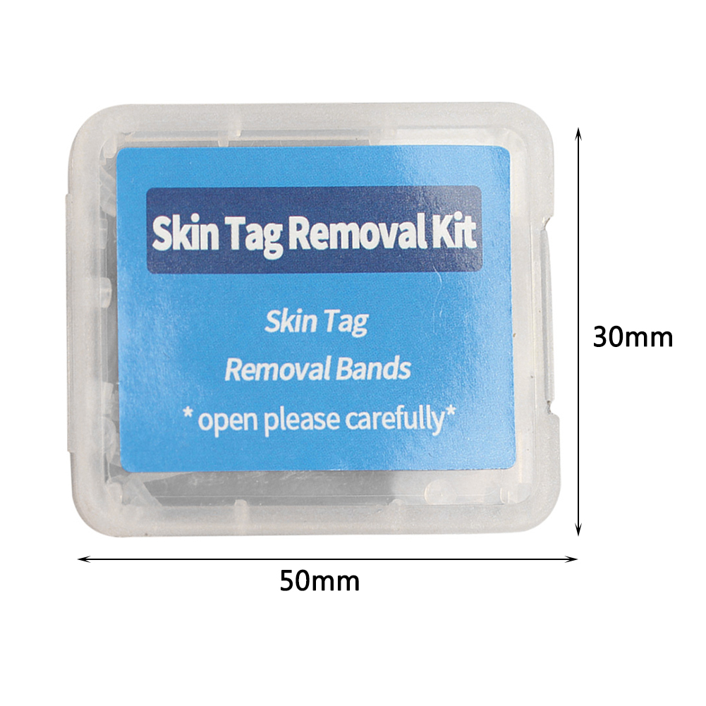 30pcs/box Flesh Nevus Removal Bands Non-Toxic Mole Removal Rubber Bands ...