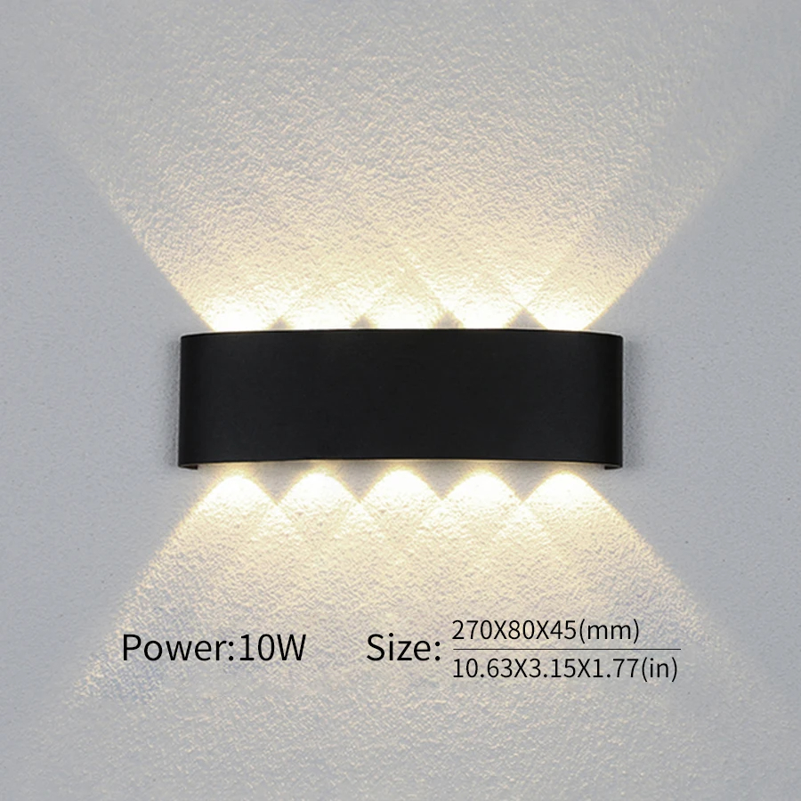 【Premium Quality】 LED Wall Light Outdoor Indoor 2W 4W 6W 8W 10W AC85 ...
