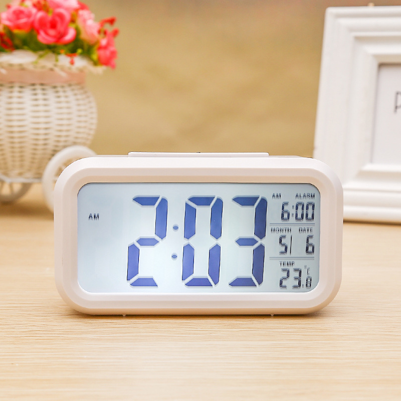【Discount offer】Electric Desktop Table Clock Electronic Alarm Digital ...