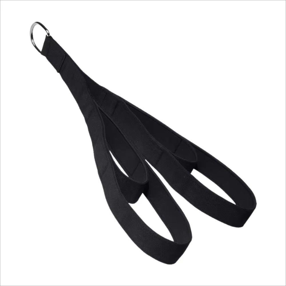 Men Women Anti-Slip Long Triceps Strap Muscle Training Cable Attachment ...