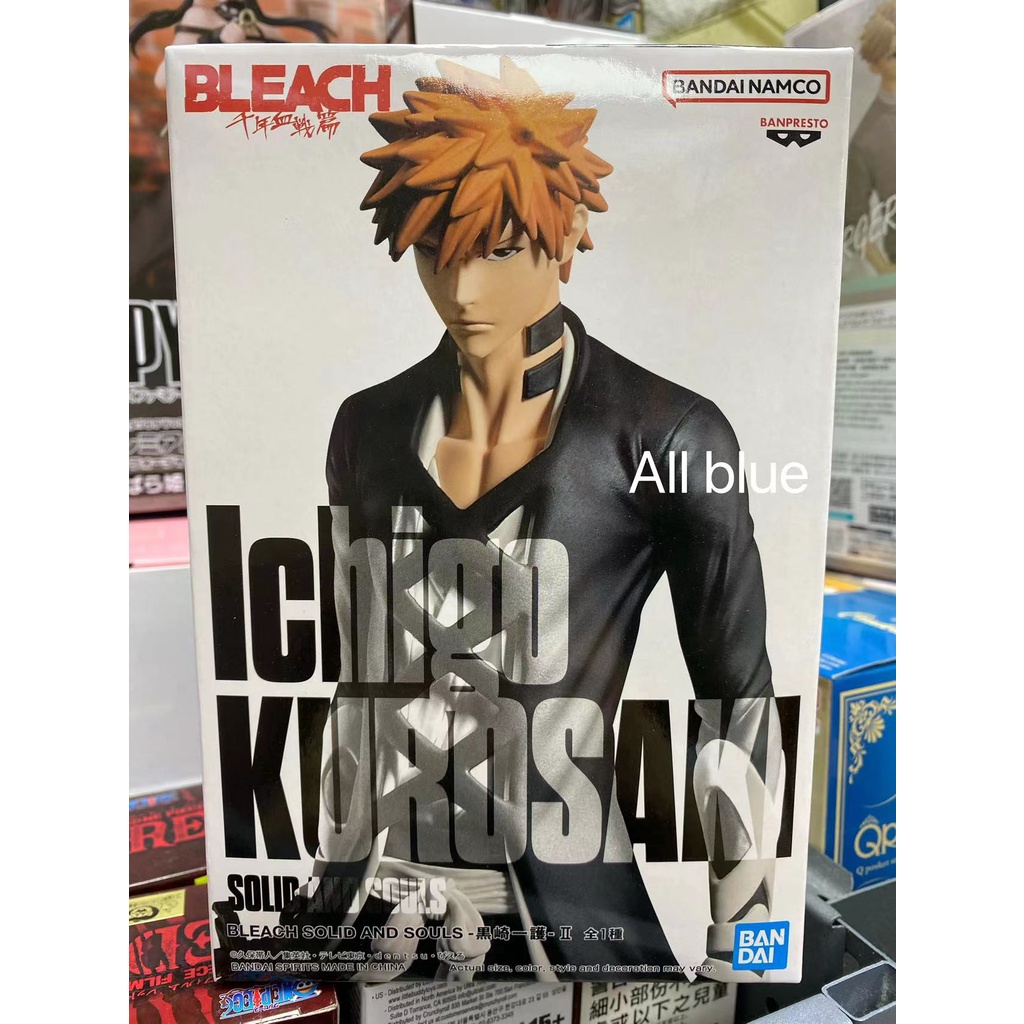 Bandai(แท้100)BANPRESTO BLEACH SOLID AND SOULS-ICHIGO KUROSAKI-Ⅱ - ฟินทอยส์ - ThaiPick