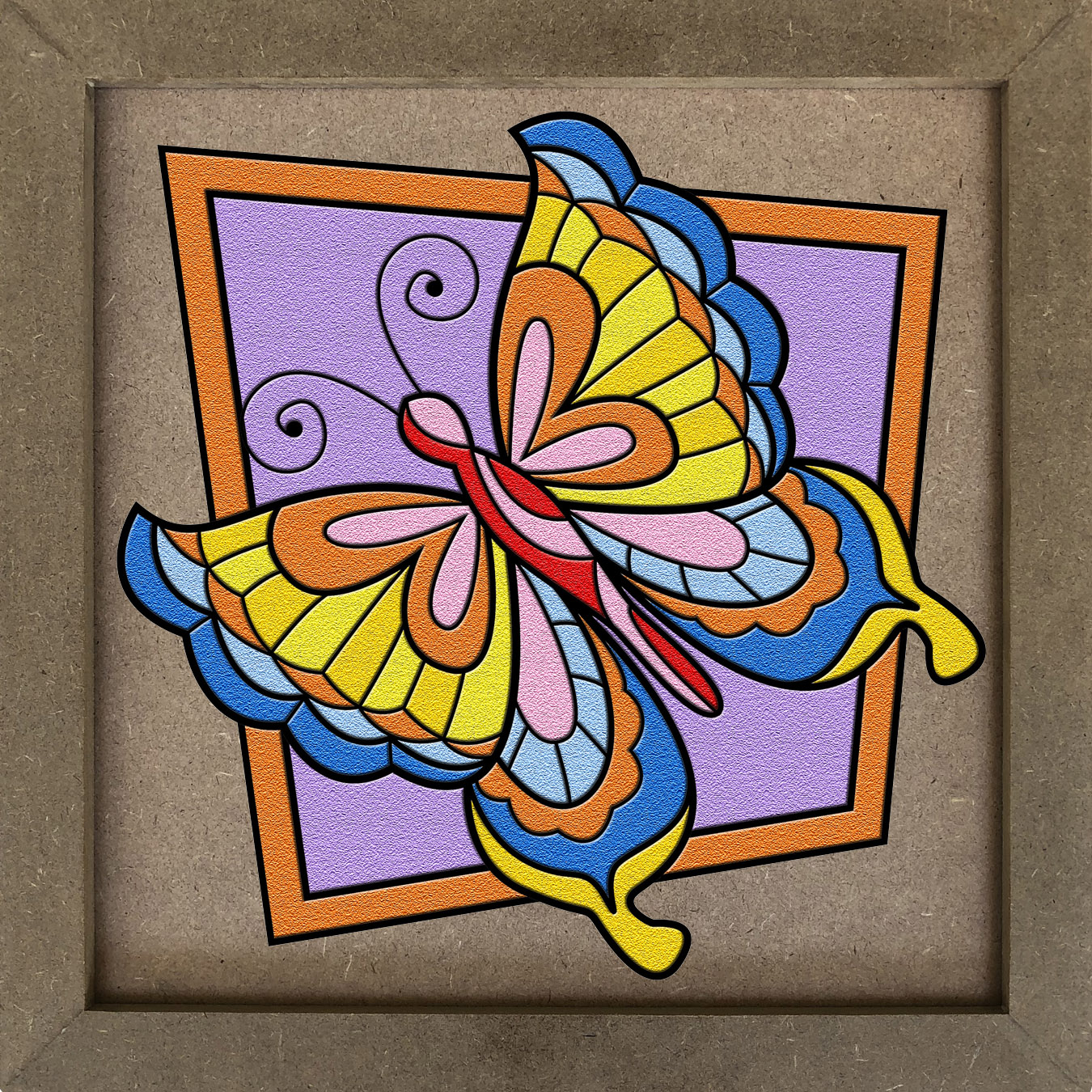 Klaypel DIY Square Kit: BUTTERFLY | Lazada PH