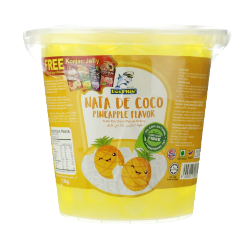 Captain Dolphin Nata De Coco 1.5kg - 3 Flavours | Lazada