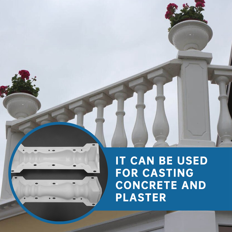 Roman Column Mold Balcony Garden Pool Fence Cement Railing Plaster ...