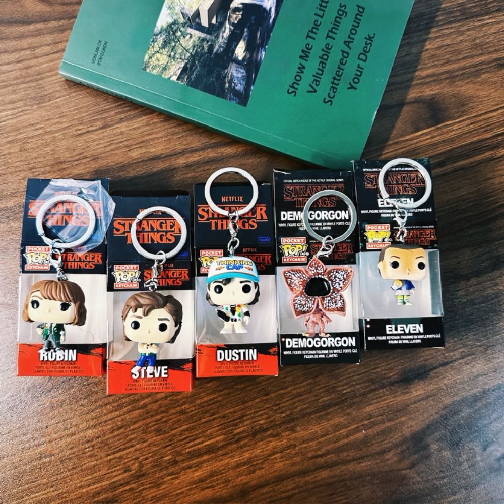 Pocket Pop Stranger Things Keychain Toys PVC Model Toy Collectible ...