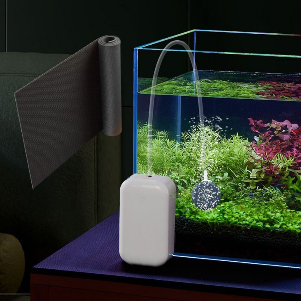 Practical Shock Absorption Aquarium Leveling Mat Thickened Black ...