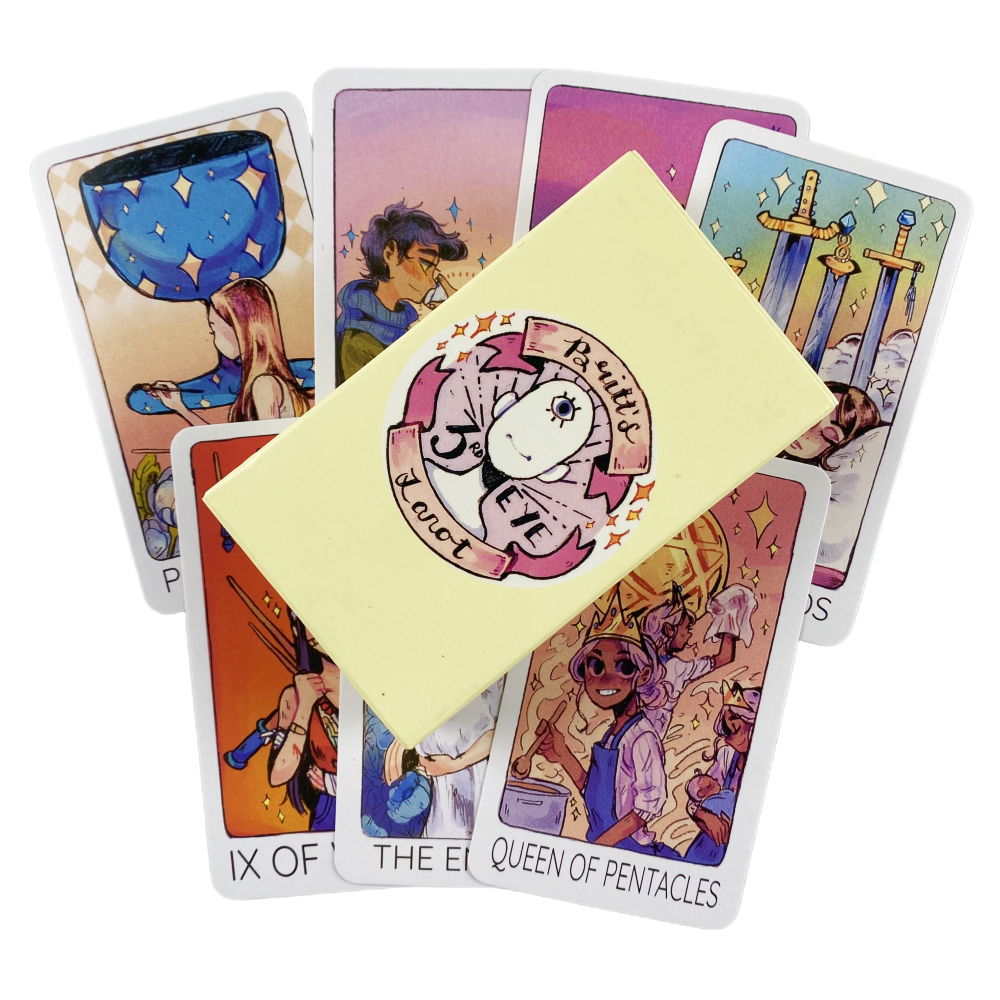 【SmartHorizon】Britt's Third Eye Tarot Card Circle Of Life Horror Mystic ...