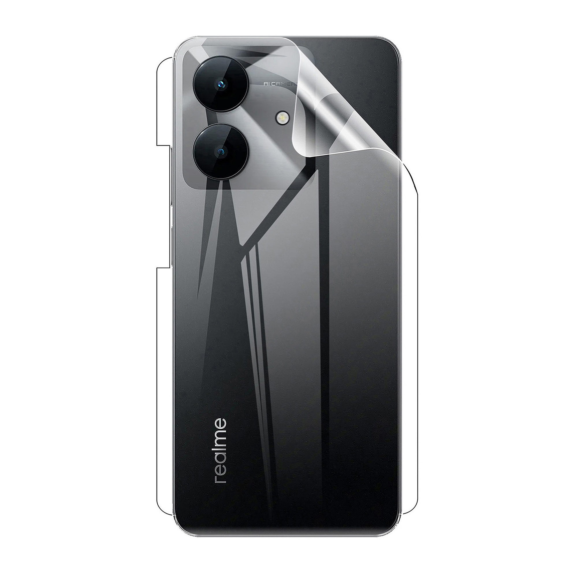 Realme Note 60x Clear Soft Film Protector Flexible Hydrogel Back Shield ...