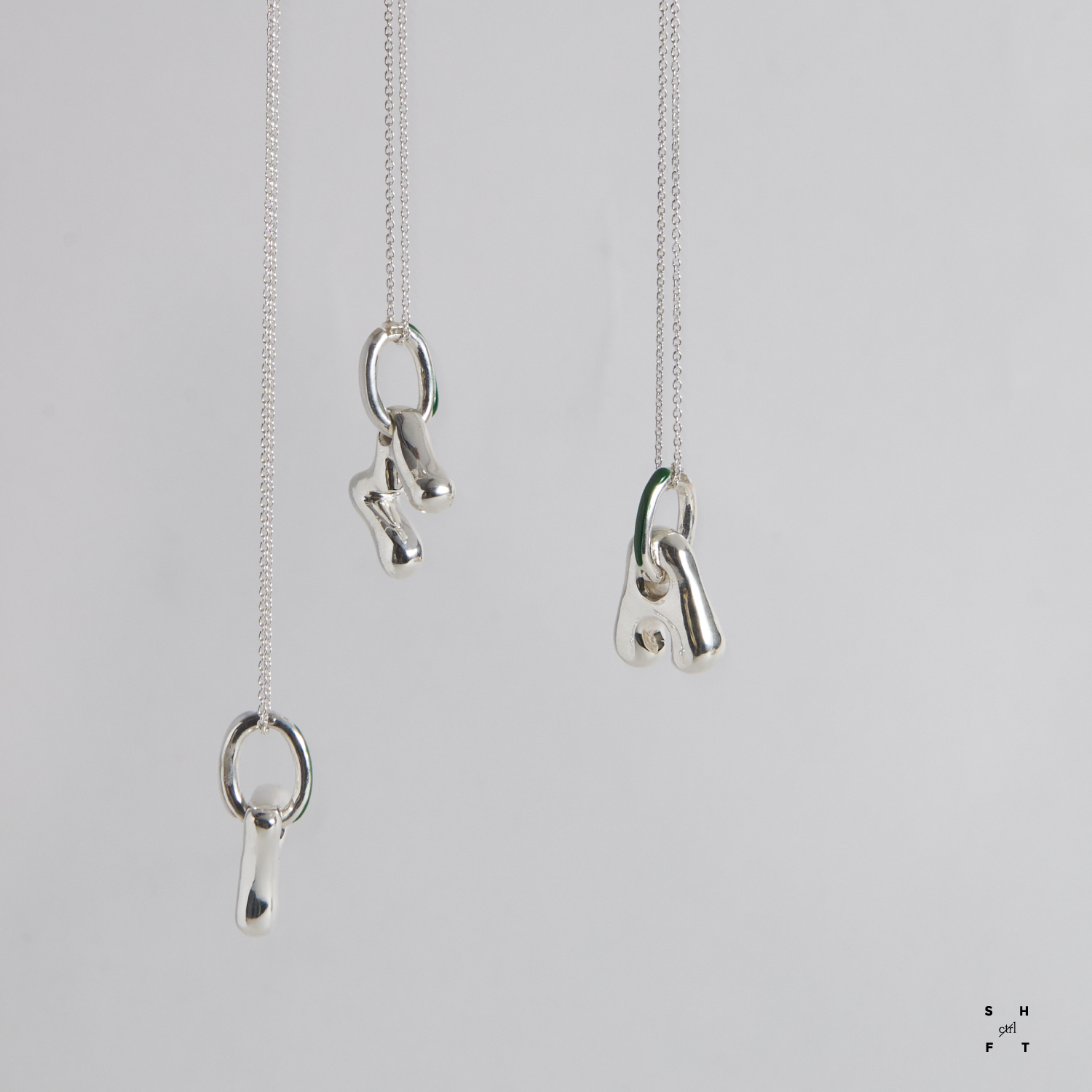 (Best seller) Ctrlshift - Alphabet silver necklace (ABCFMNPQ preoder 3days) - Ctrlshift - ThaiPick