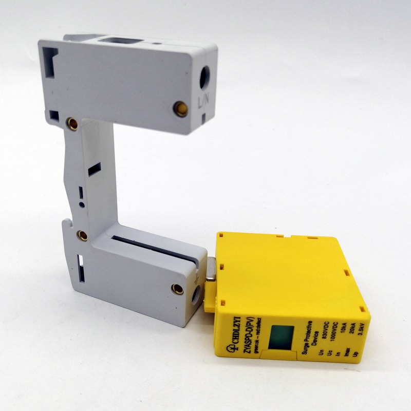 【ToyHorizon】PV Solar System Arrester Surge Protector SPD DC 500V 800V ...