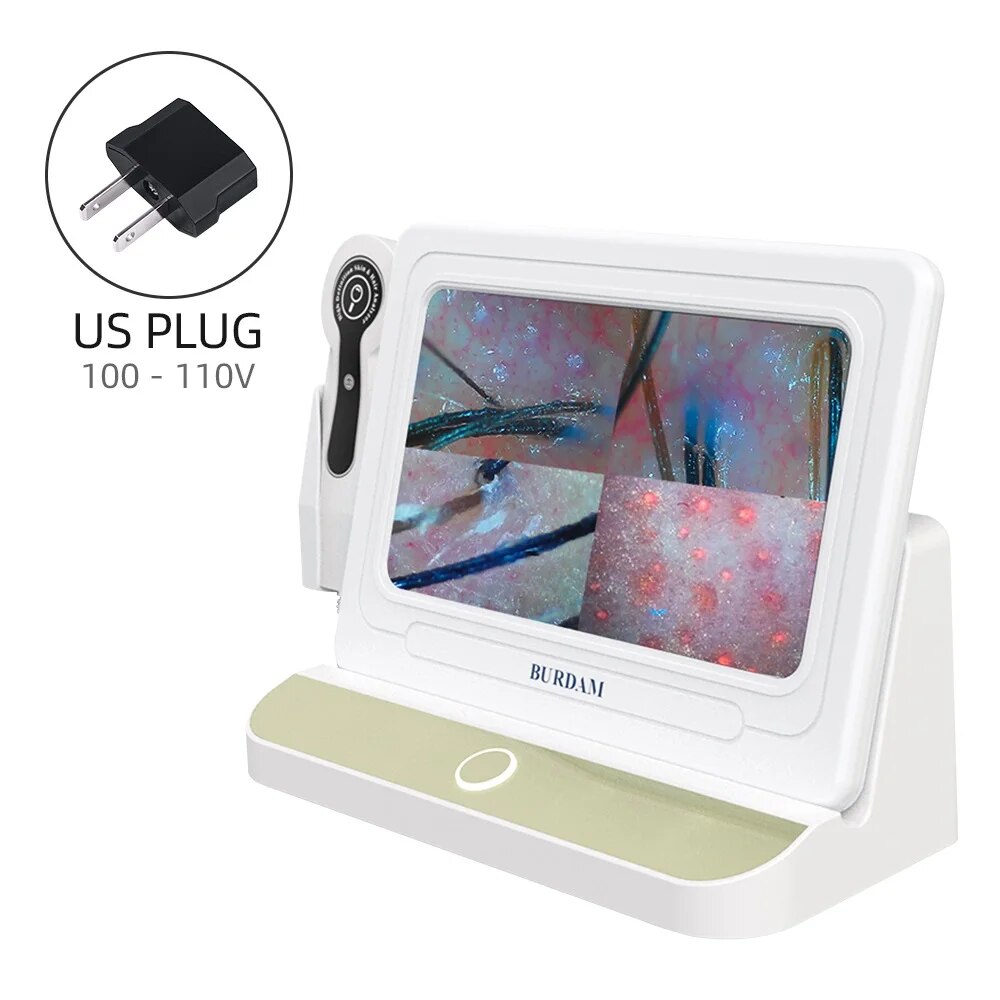 10 inch HD Display Professional Skin Analyzer 50X/200X Magnifying Skin ...