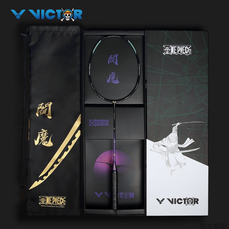 Victor Victor Victory Badminton racket TK-OP Pirate King Co-branded ...