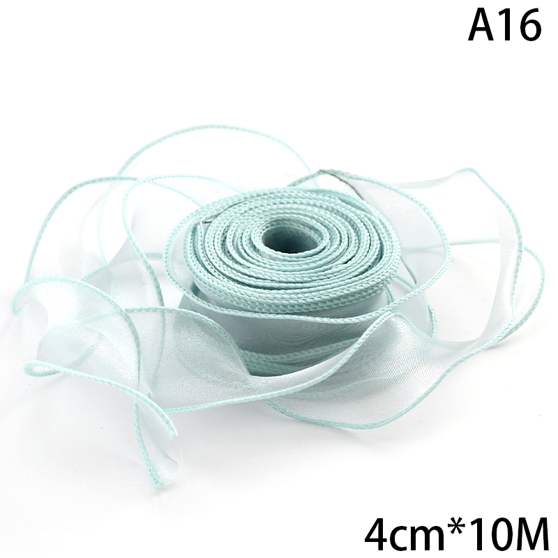 10M Fishtail Yarn Ribbon For DIY Bow Hair Ornament Bouquet Gift ...