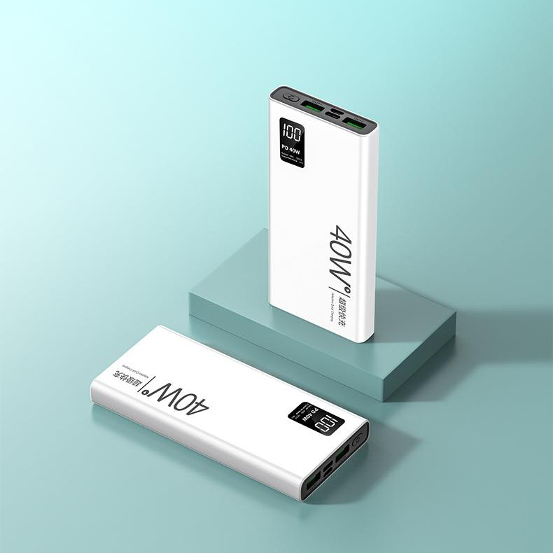 💪SG READY STOCK 30000mAh Powerbank 40W Super Fast Charger Power bank ...