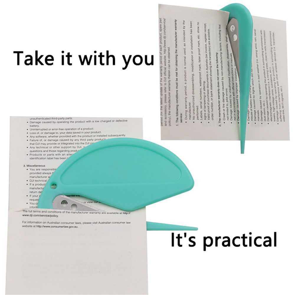 Mini Plastic Home Office Mail Envelope Cutting Supplies Letter Opener ...