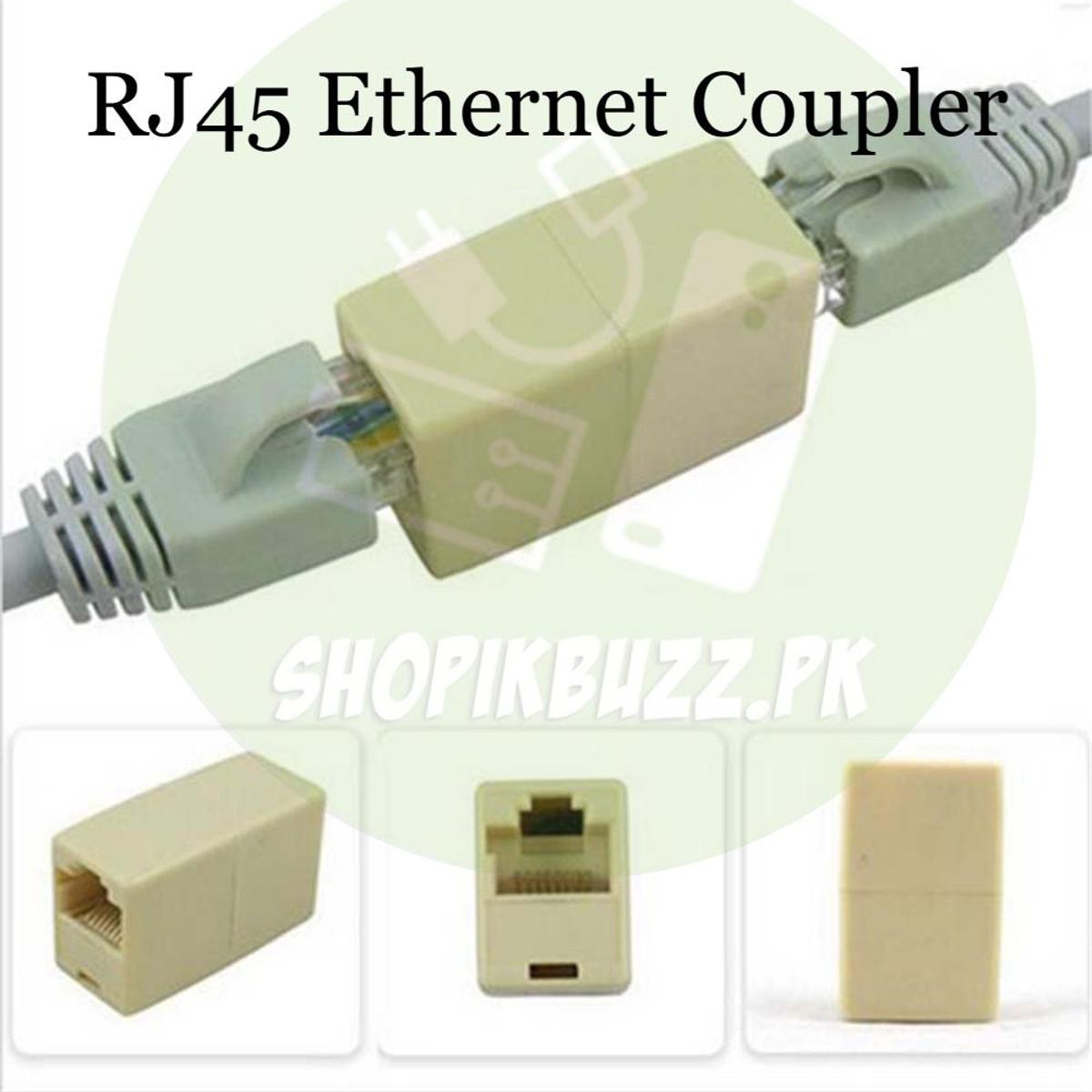 RJ45 Female to Female Network LAN Connector Adapter Coupler Extender ...