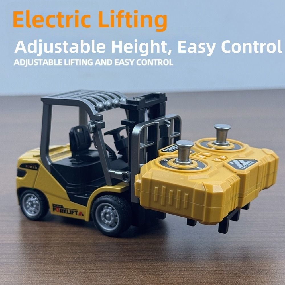 New Alloy 1/64 Remote-controlled Forklift Collection Rechargeable ...