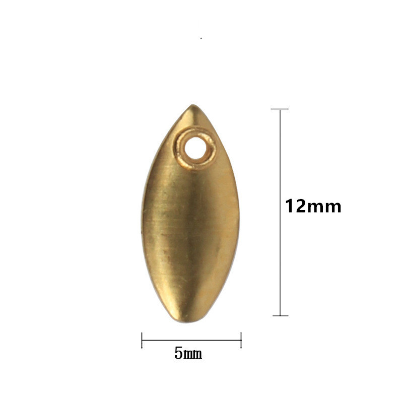 【M.M Hardware 】50pcs DIY Metal Fishing Spinner Lures Trout Frogs Vib ...