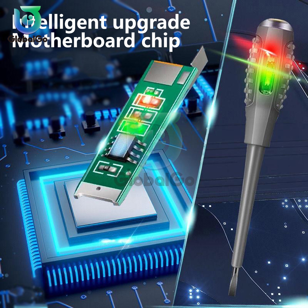 Digital Voltage Tester Pen Ac/dc 12-220v Induction Test Pencil ...