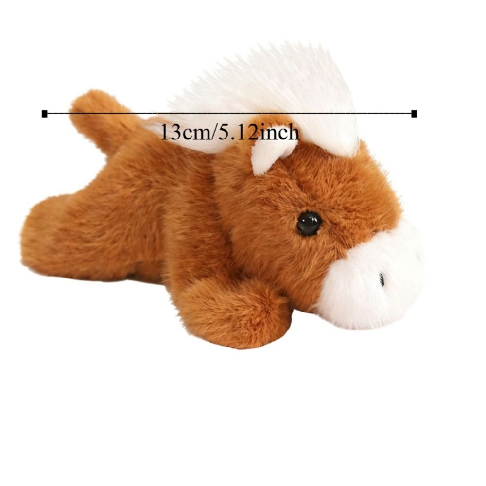 Mini Soft Pony Fridge Magnet Magnetic Decorative Plush Refrigerator ...