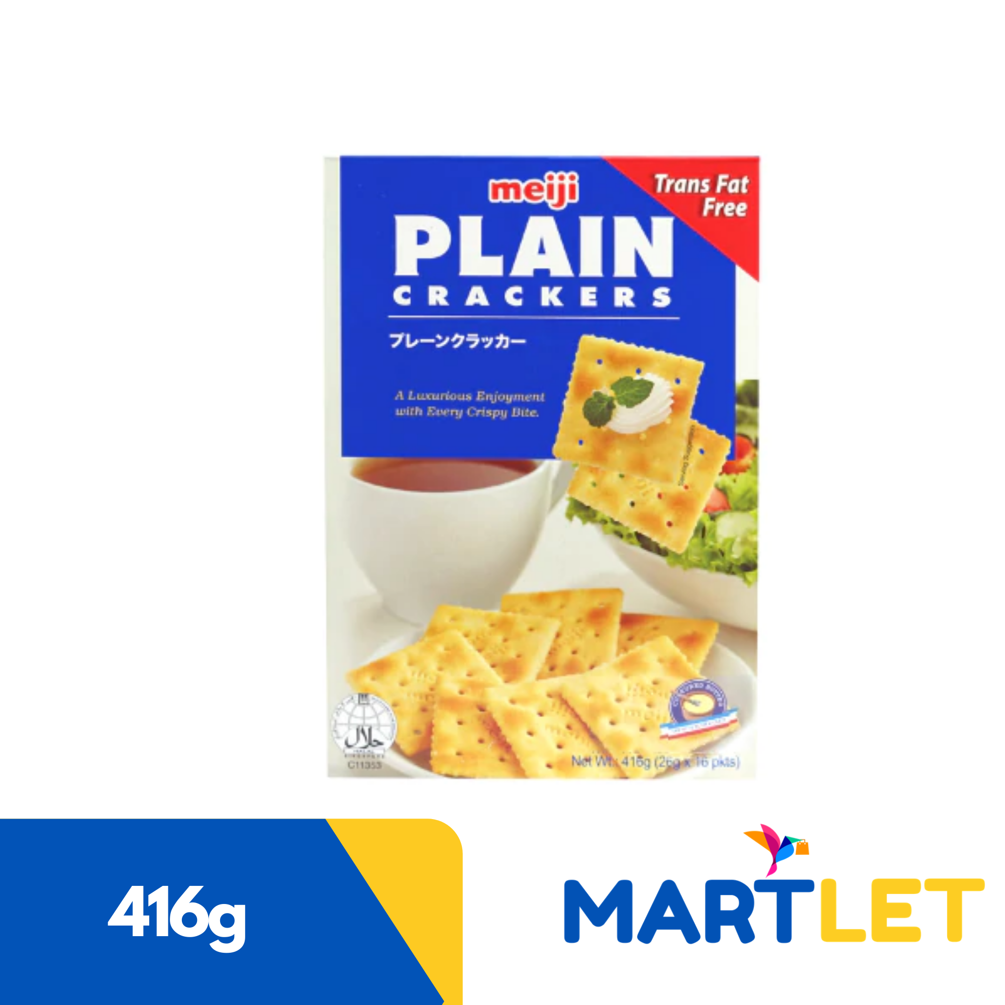 Meiji Plain Crackers, 416g | Lazada PH
