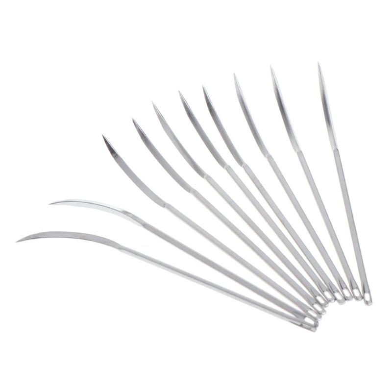 1Bag Suture Needle Bend Animal Poultry Medical Veterinary Cattle Sheep ...