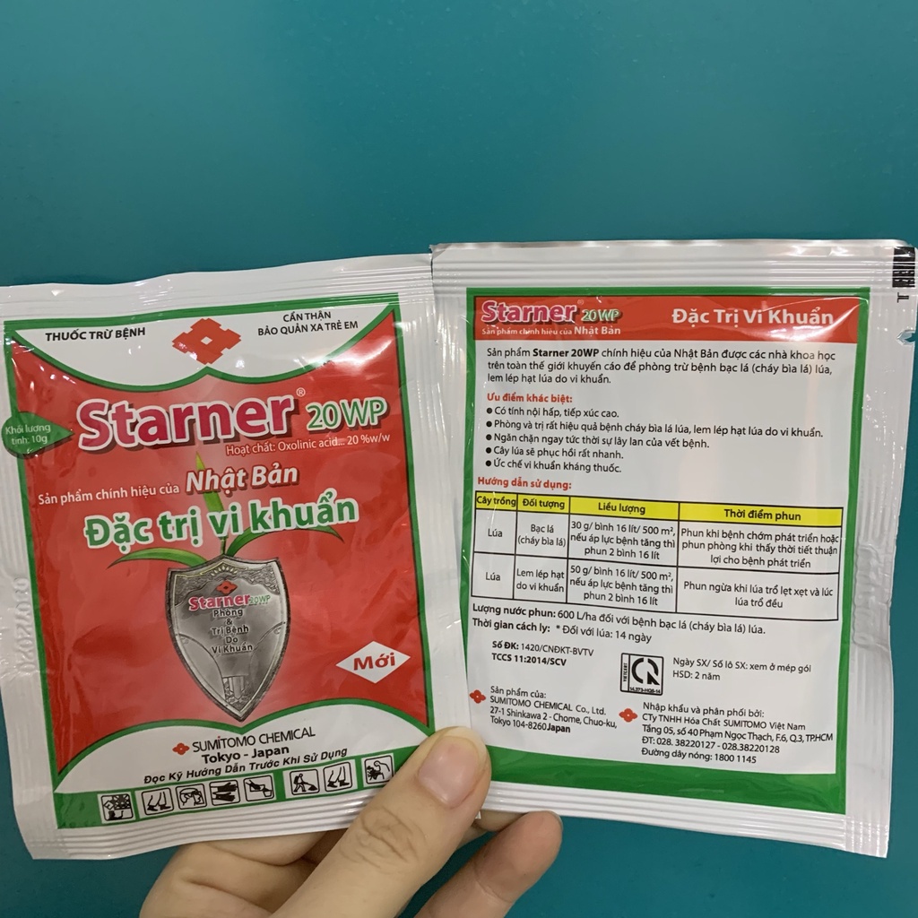 Thuốc đặc tr ị thối nhũn HOA LAN và các loại cây trồng Starner 10gr ...