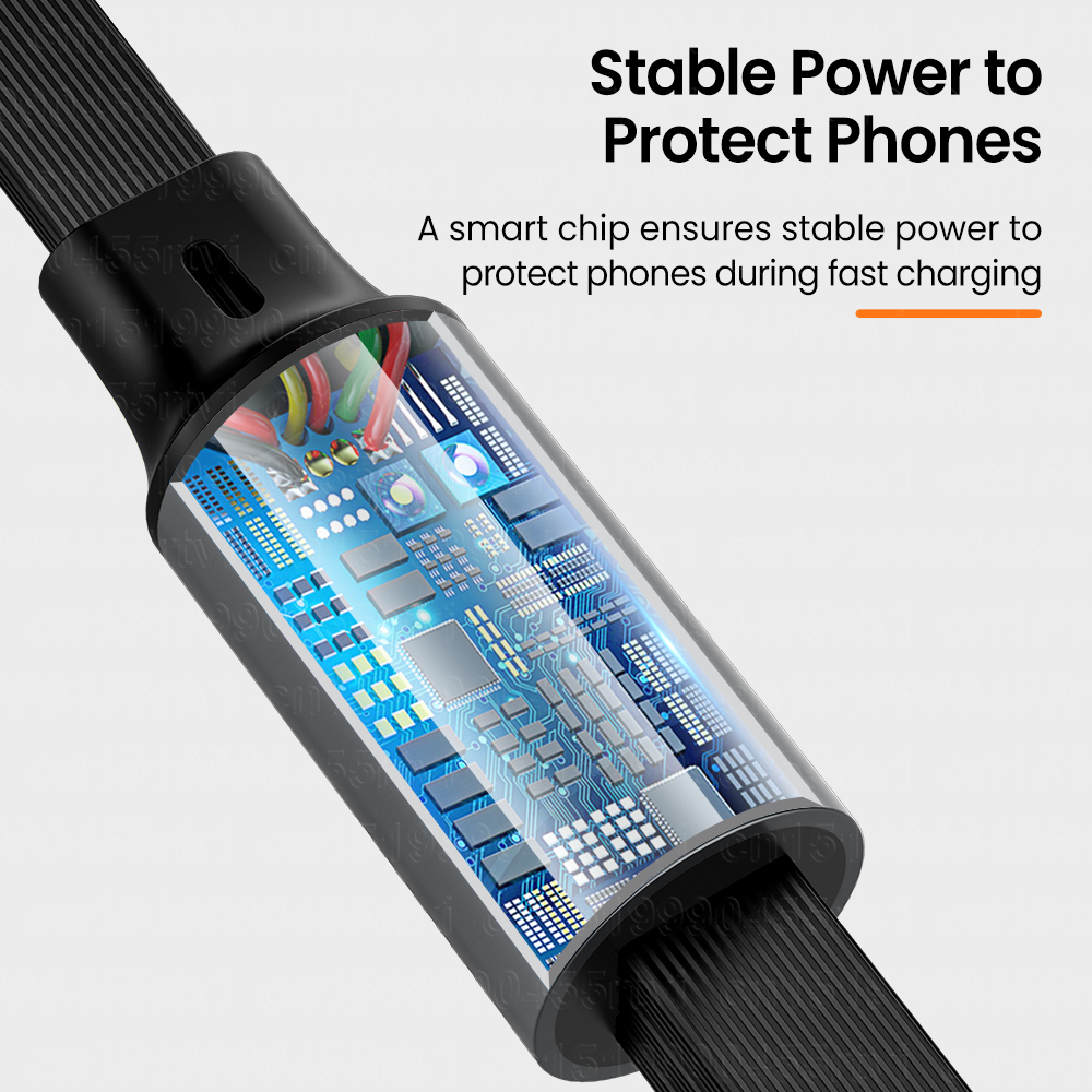 3in1 2in1 6A 100W Retractable Fast USB Cable for Huawei/Honor Portable ...